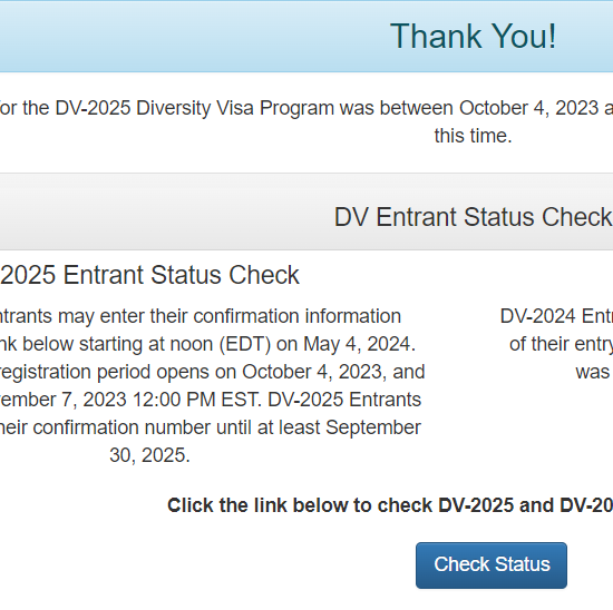 Low and High Case Numbers | My Diversity Visa Program